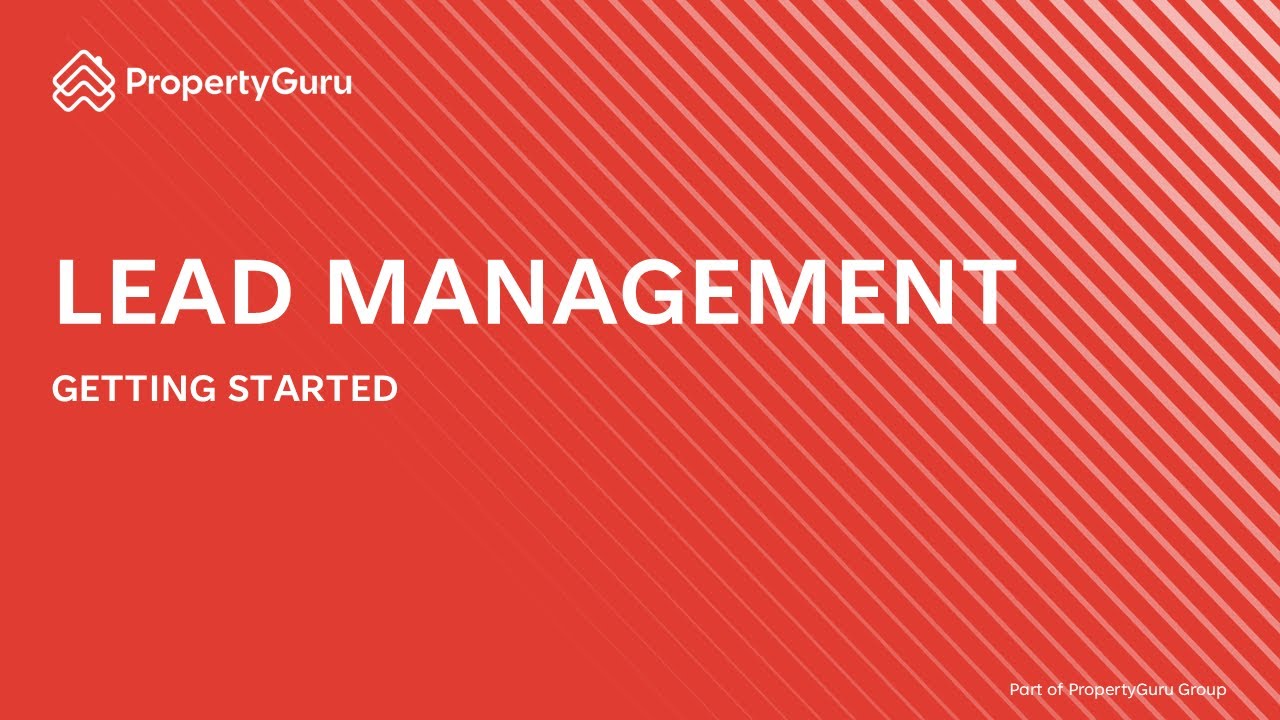Get Started with Lead Management