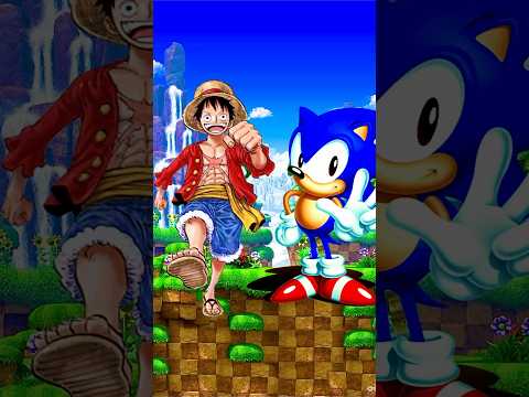Luffy Vs Sonic #onepiece #edit #viral #shorts #sonic #onepieceliveaction #