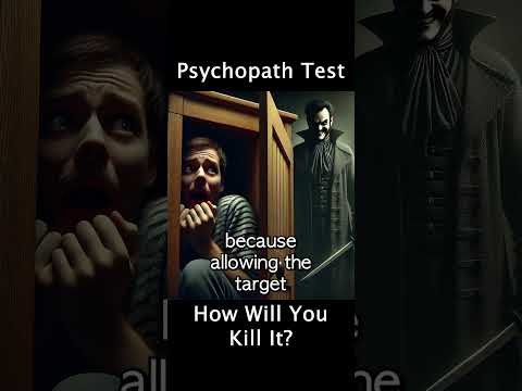 This Psychopath Test Will Blow Your Mind! Ep.6 #psychology #test #story #quiz #shorts