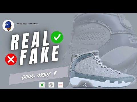 Air Jordan 9 Cool Grey 2025 REAL vs FAKEĀ | LEGIT CHECK