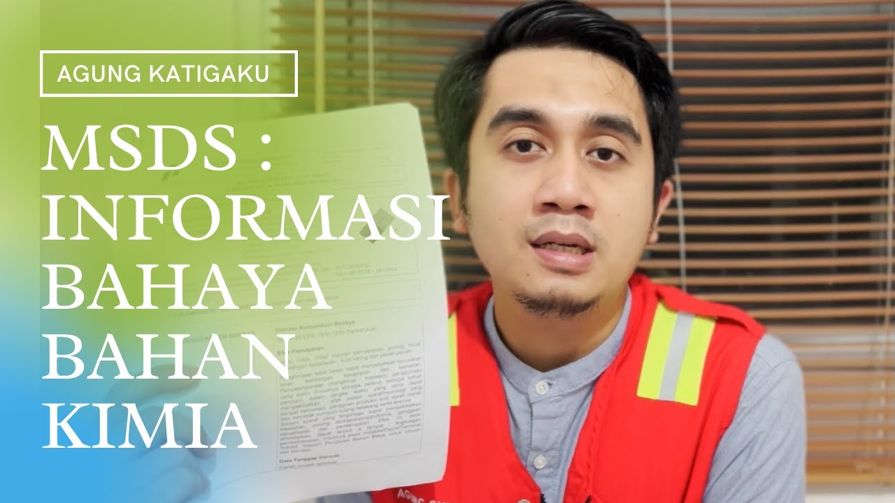 MEMAHAMI MSDS ATAU LDKB DISERTAI CONTOH MSDS PERTAMAX
