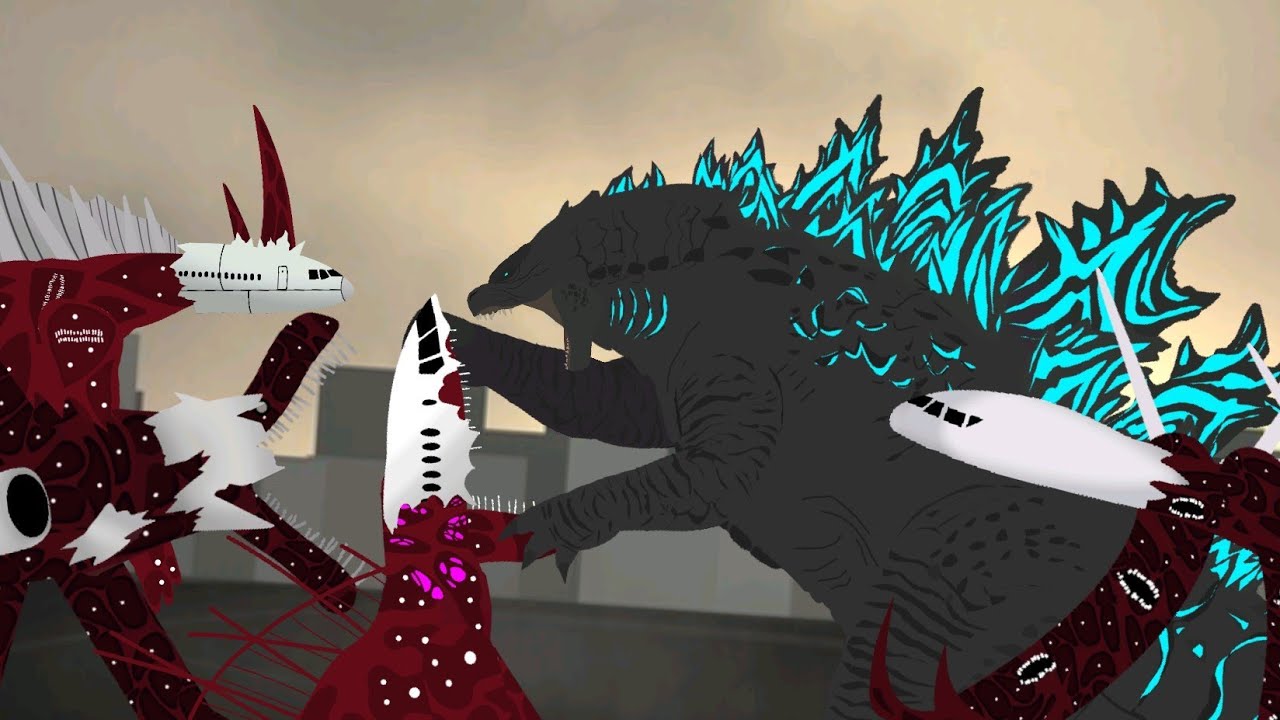 Godzilla Vs. Infected Sky