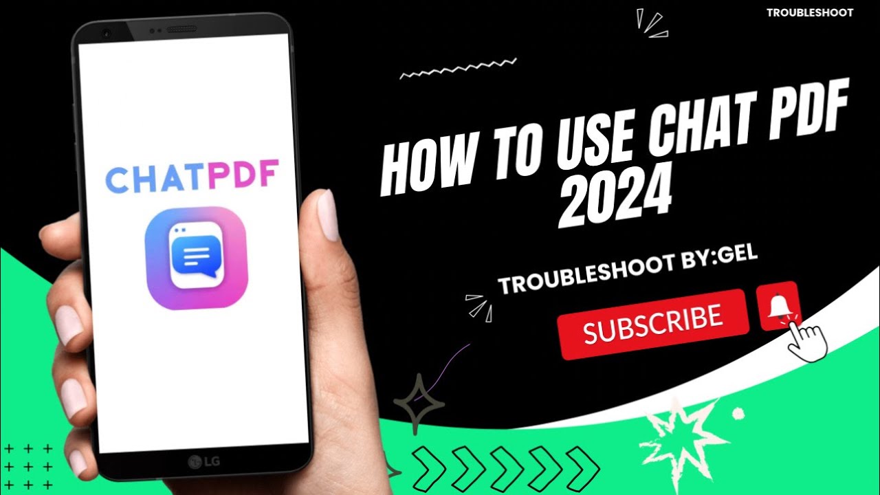 HOW TO USE CHAT PDF 2024 | STEP STEP TUTORIAL | TROUBLESHOOT BY:GEL