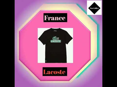 Clothing Brands From Different Countries | Famous Cloths #fashion #viral #shorts