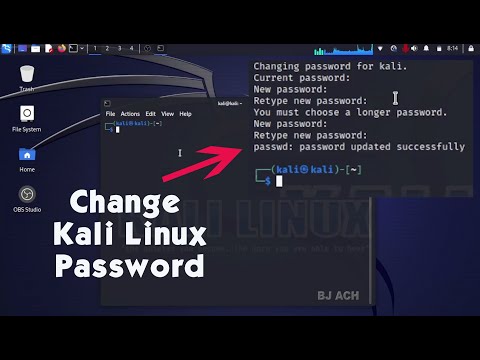 How To Change Password in Kali Linux | Computer Addicted
