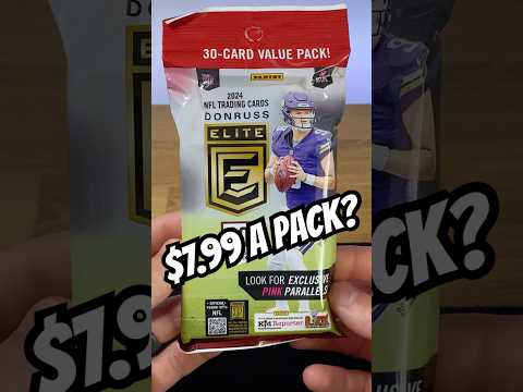 Elite Pink Parallels? 2024 Donruss Elite Football Value Packs! #footballcards #nfl