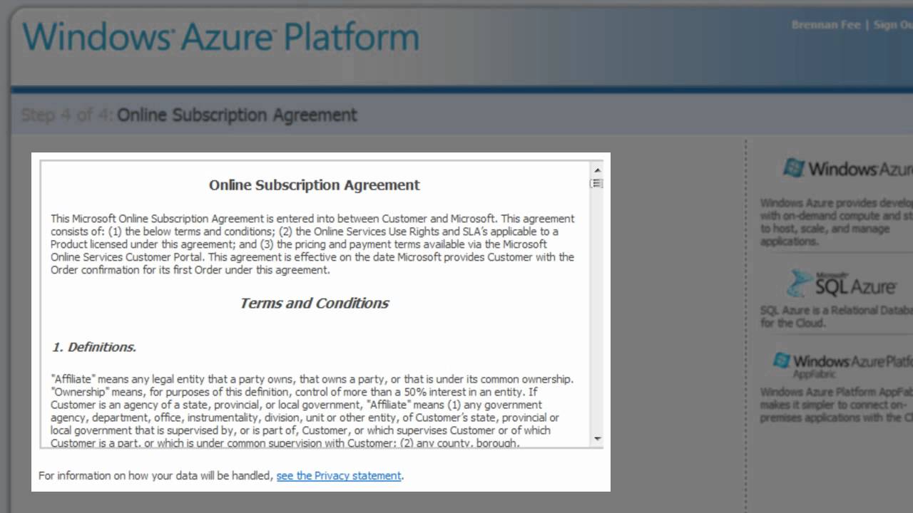 Getting Started With Your First SQL Azure Database