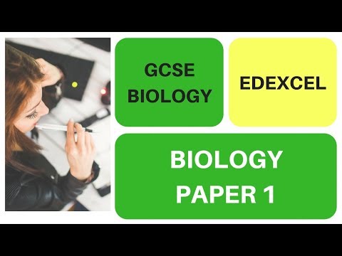 Edexcel Biology GCSE Revision - Paper 1 Key Words