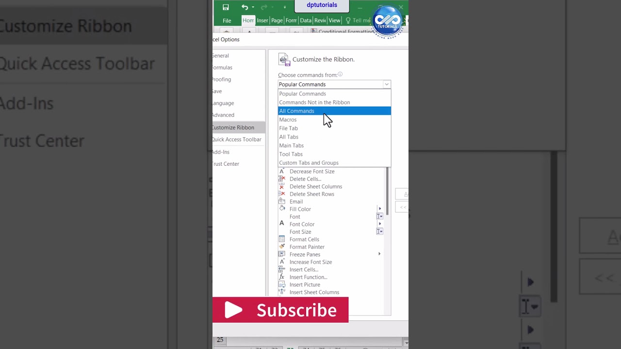Missing Developer Tab In Excel Here's The Fix #shorts #excel #tutorial