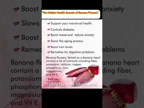 the hidden health secret of banana flower #shorts #shortsfeed#youtubeshorts #health