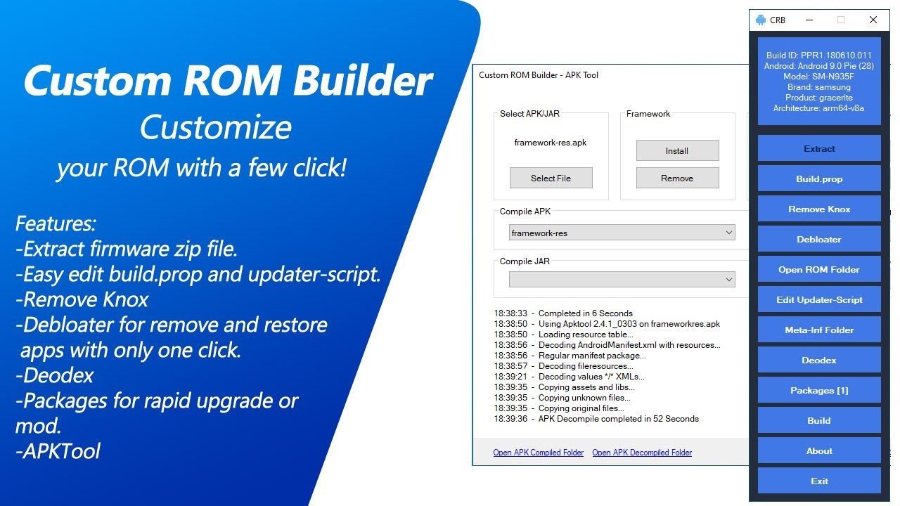 New built-in feature APKTool. A tool for reverse engineering Android apk files.