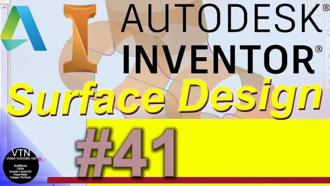 AutoDesk INVENTOR Surface Design 41 ( Offset Surface )