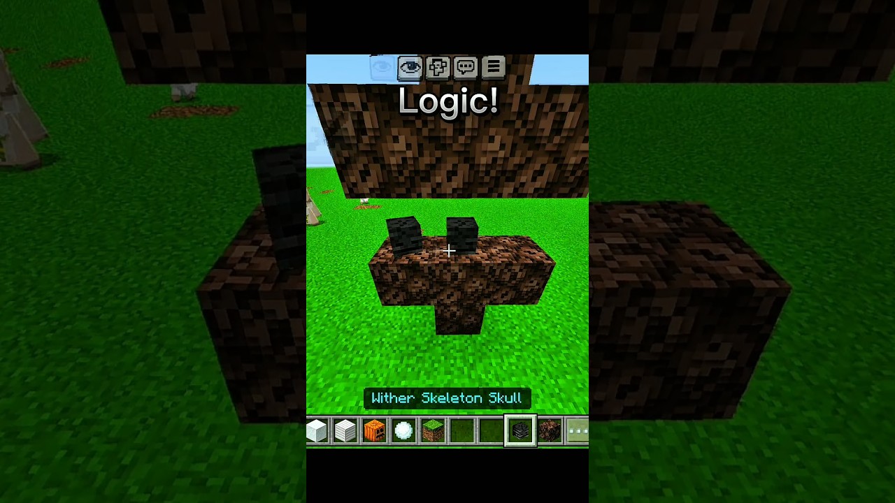 Minecraft logic #shorts