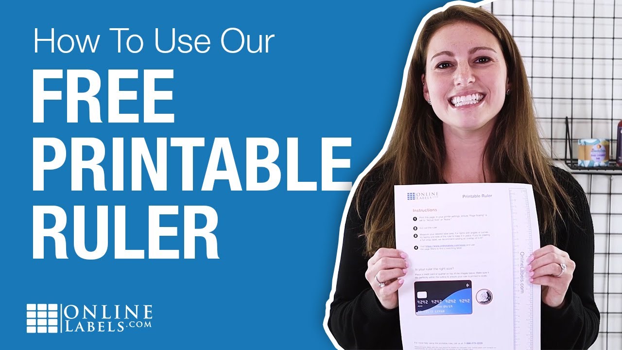Find Your Product Label Size Using This Free Printable Ruler