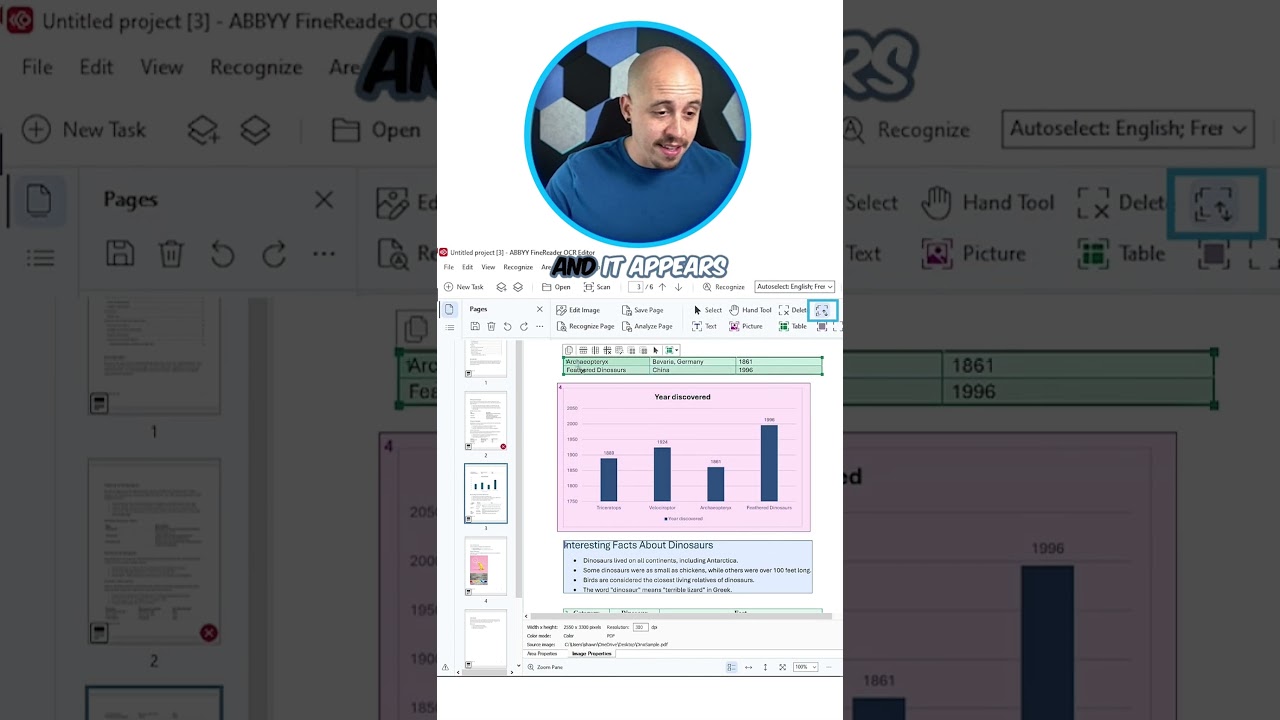 PDF Accessibility Tip: Tag Bar Charts as Images in ABBYY FineReader #pdftips #pdfeditor