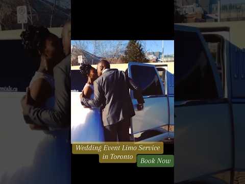 Wedding Event Limo Service in Toronto #Wedding #LimoBus #PartyBus #Bridal #Weddings #shorts #limo