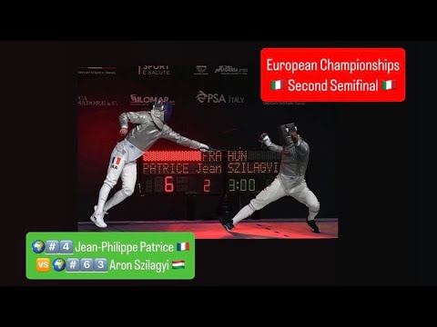Euro Champs 2025 SMS - L4 - Jean-Philippe Patrice FRA v Aron Szilagyi HUN