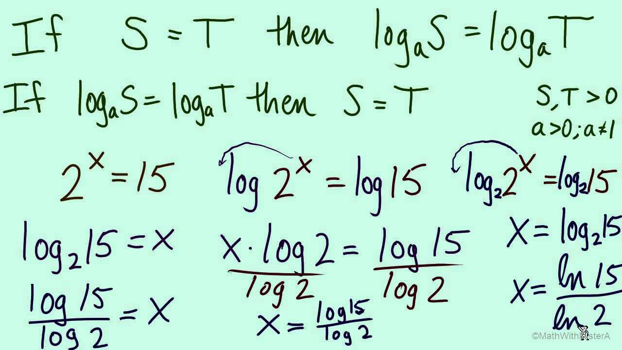 Exponential Equations