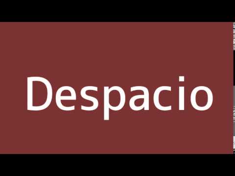 How to say Slowly in Spanish
