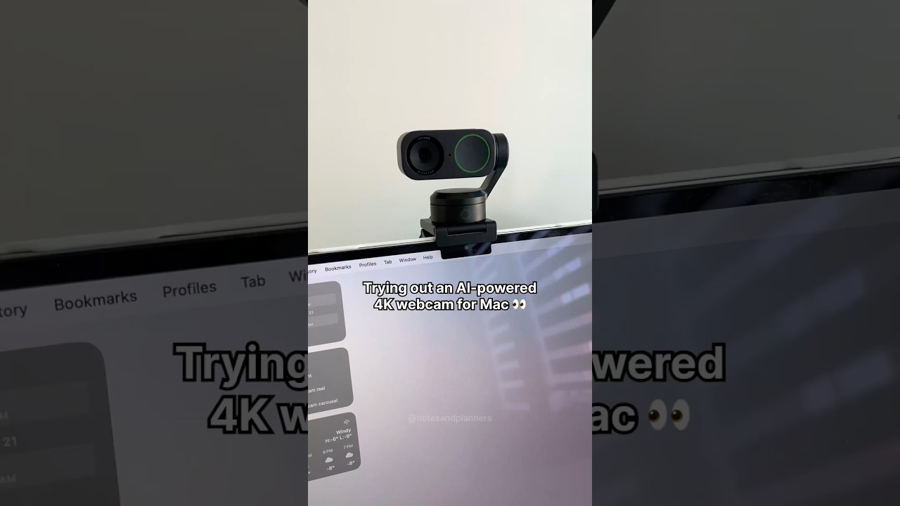 AI powered 4K webcams - insta360 Link 2 / 2C 🫶🏼