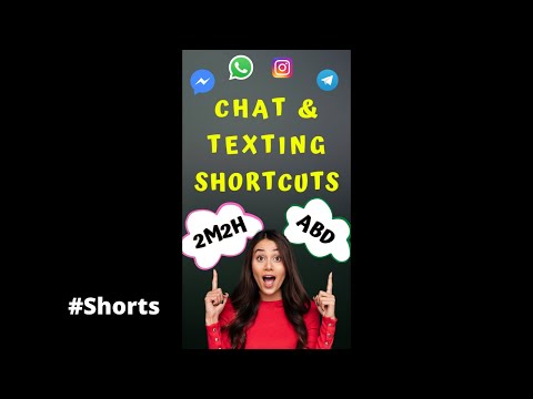 Trendy Chat or Texting English Acronyms | Daily chat shortcuts # 6 | Internet slang words | #Shorts