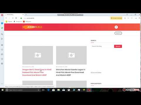 How to download cartoon movie and episode from Animo4All on pc.