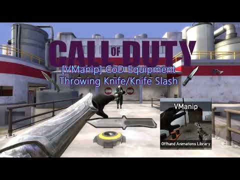 Steam Community :: Video :: [Gmod Preview] VManip CoD Throwing Knife ...