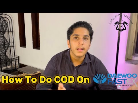 How To Ship Parcel On Daewoo FasteX | Cod Process In Daewoo FasteX | Motivational Anas ❤️