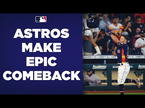 Astros STUN Yankees with 6-run 9th inning to walk it off (Jose Altuve homers to win it)