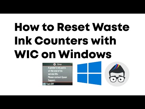 How to Reset Epson Waste Ink Counters Using WIC Reset Utility on Windows