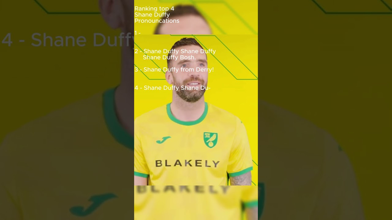 Ranking every Shane Duffy pronunciation🔛🔝