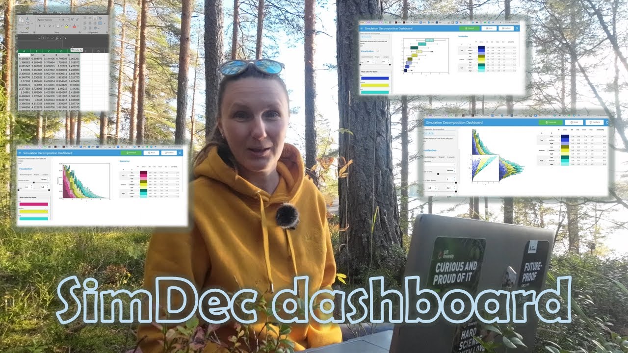 SimDec dashboard tutorial
