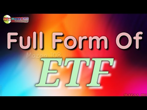 Full Form of ETF | ETF full form | ETF means | ETF Stands for | ETF फुल फॉर्म | #Stock_Market_Terms