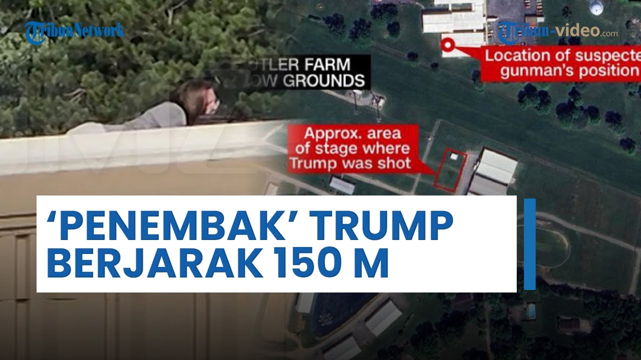 Terungkap Jarak Tembak Pelaku Penembakan dengan Posisi Donald Trump ...