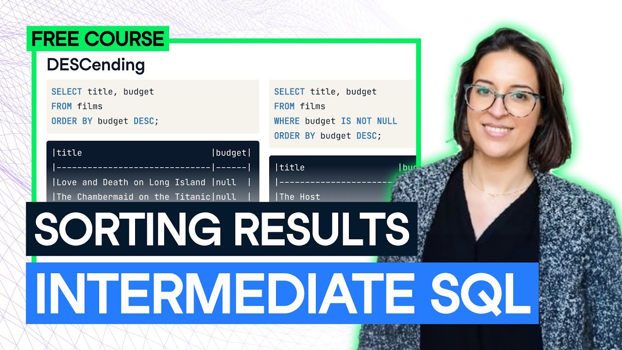 SQL Sorting: ORDER BY, ASC, DESC Explained