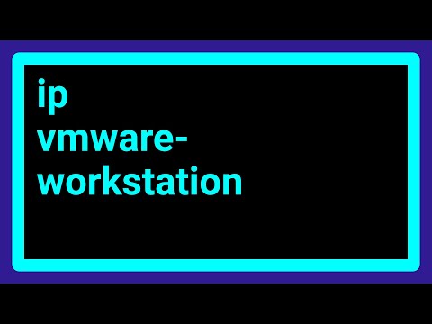 How to find the IP Address of a VM running on VMware (or other methods of using VM)