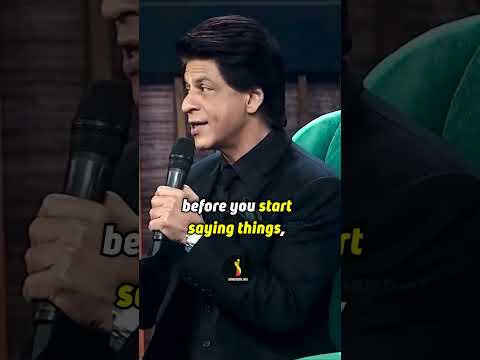 You can become a philosopher after you become rich????♂️????????#srk #sharukhkhan #money #shorts
