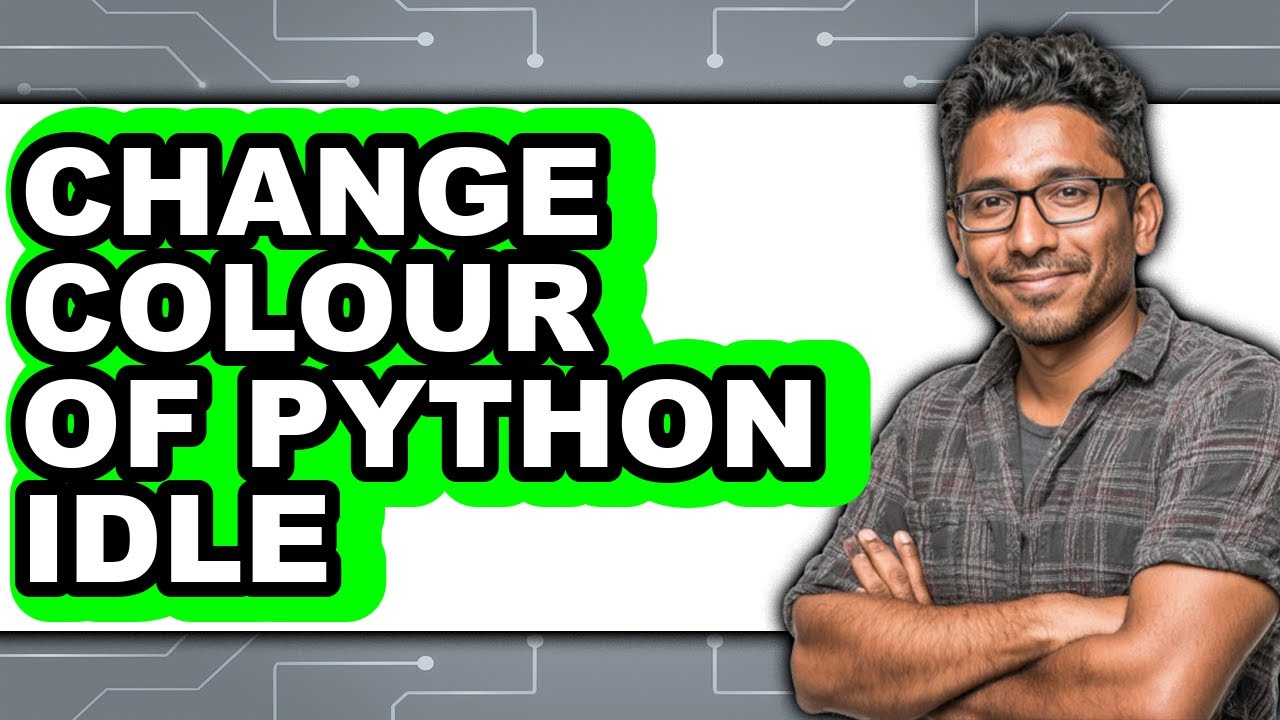 How to Change Colour of Python Idle (easy Method)