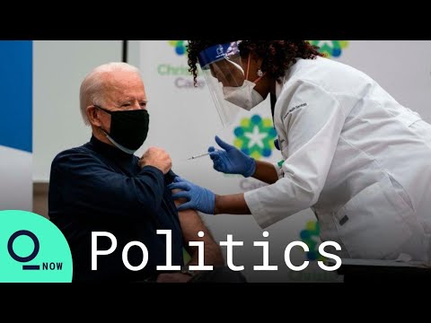 Biden Receives First Dose of Pfizer's Covid-19 Vaccine in Wilmington, Delaware