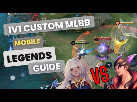 How To Play Custom 1v1 In Mobile Legends Bang Bang | New 2023 Interface Change Update