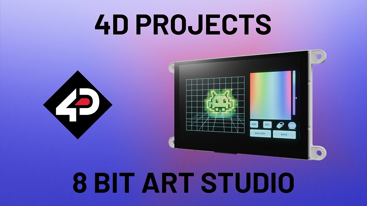 4D Systems Projects - 8 Bit Studio