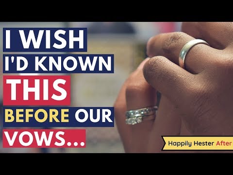 TOP 3 Things I Wish I'd Known BEFORE I Got Married... || Happily HESTER After