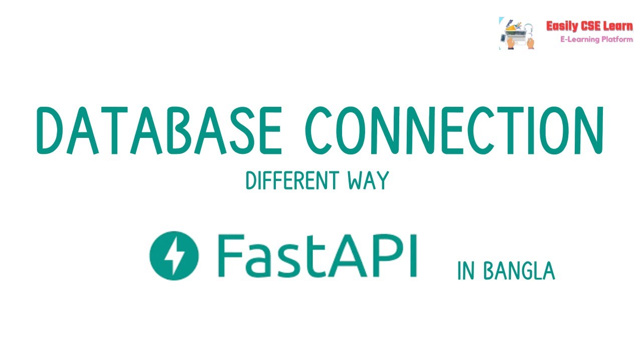 FASTAPI -18 | SQLite and OTHER DB CONNECTION IN FASTAPI |