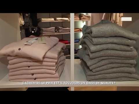 Reportage télévisé sur le cachemire.