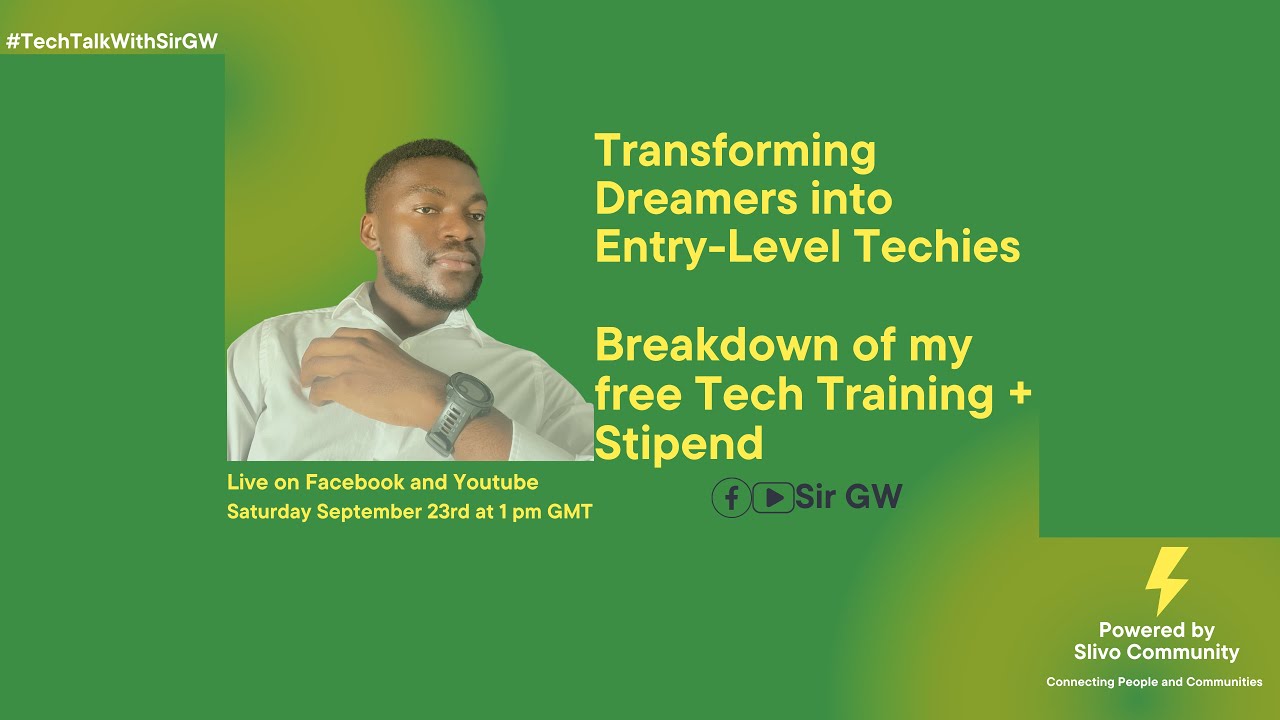 Transforming Dreamers into Entry-Level Techies -  Breakdown of my free Tech Training + Stipend