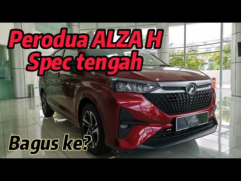 Perodua ALZA H 2022 Spec Tengah. Baloi ke?