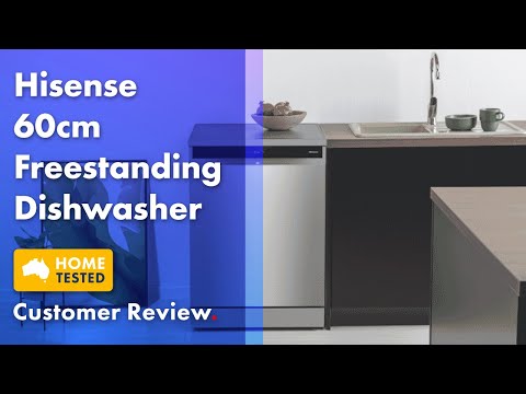 Concierge Member Lee Reviews the Hisense 60cm Freestanding Dishwasher | The Good Guys