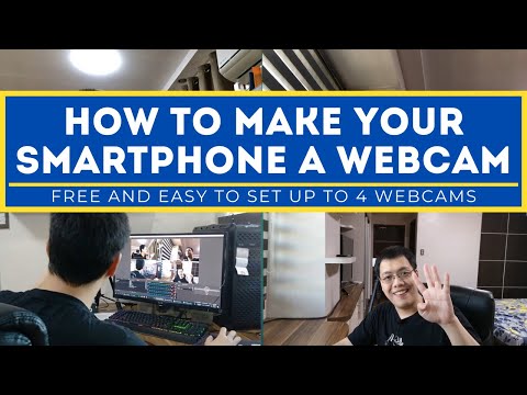 How to Use your Smartphones as a Webcam on your Computer (Free)