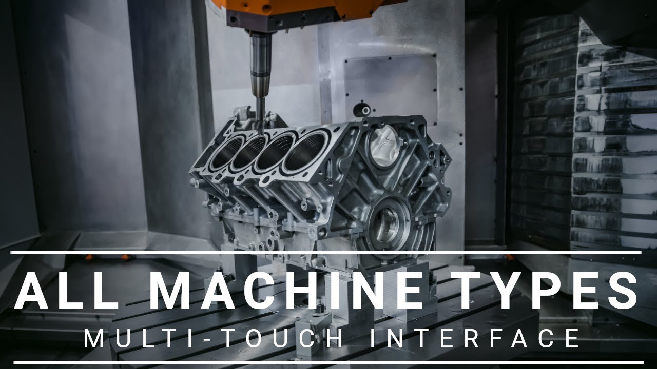 Mitsubishi CNC - M8 Series - Features  - Multi-Touch Interface