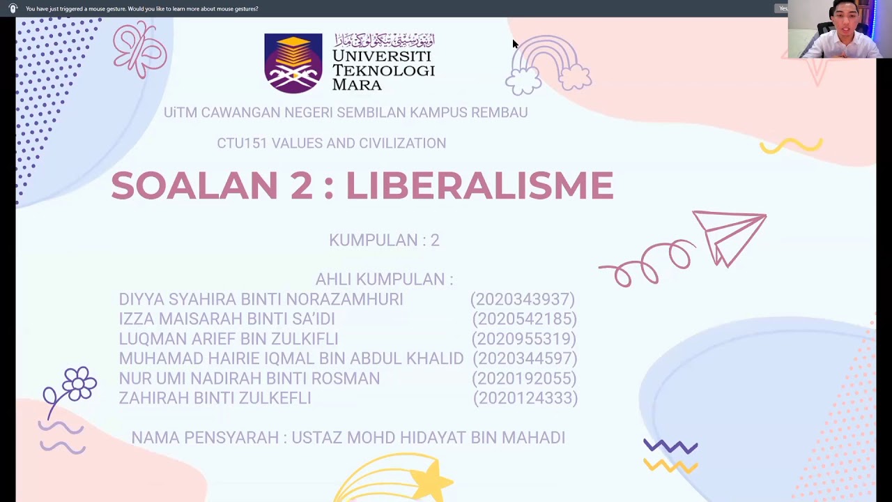 CTU 152 : Values and civilization